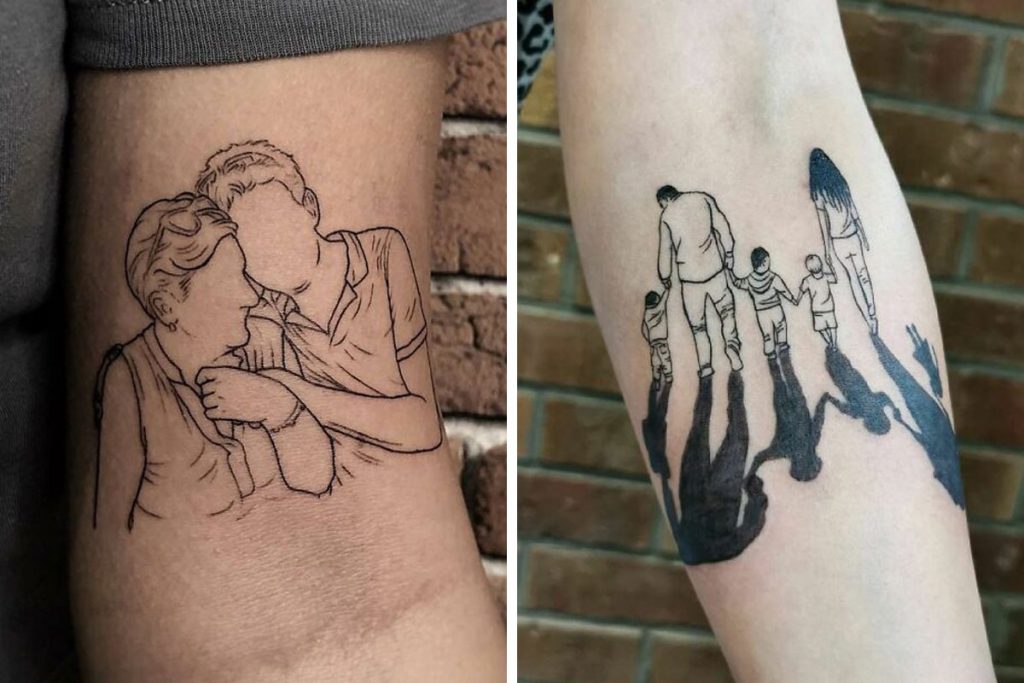 Motherhood Mother of Two Tattoo: Celebrating Parenthood Through Ink ...